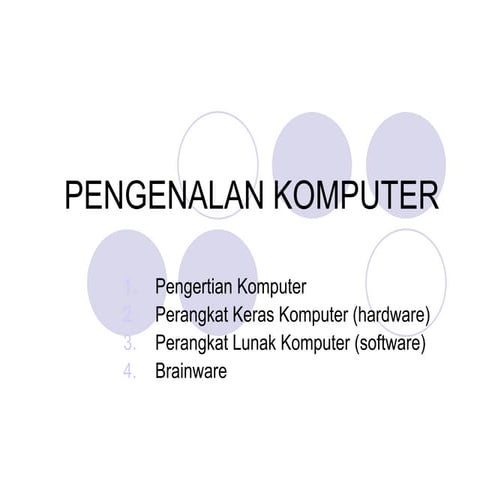 PPT Materi Sistem Komputer Kelas 9 SMPpptx | PPTX