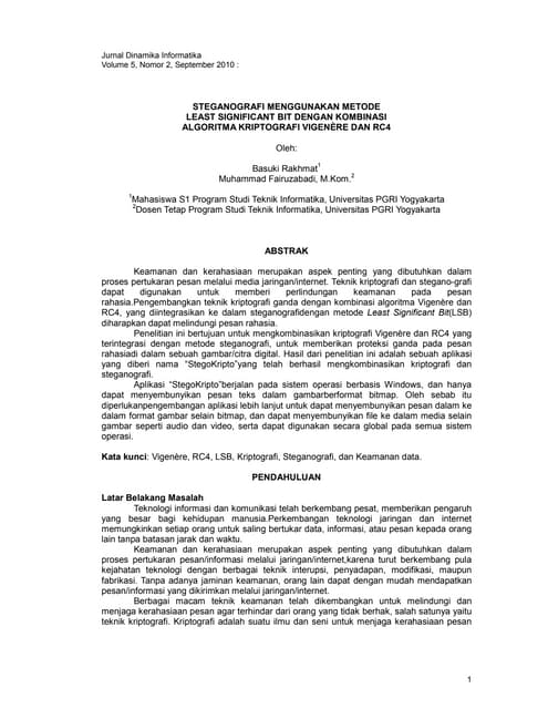 Pertemuan 4 - konsep kriptografi sebagai dasar dalam mekanisme ...