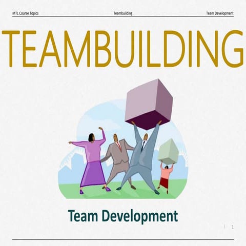 Team Development | PPTX
