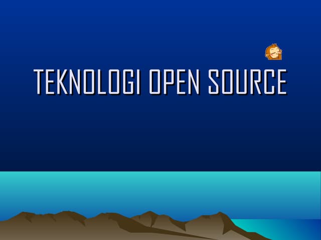 Teknologi Open Source Server Ppt