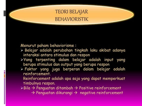 E:\3p\Teori Behaviorisme | DOC