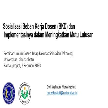 02022023-Sosialisasi BKD dan Implementasinya dalam Meningkatkan Mutu ...