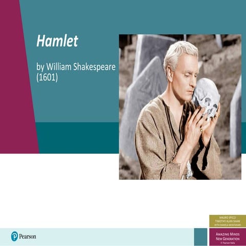 William Shakespeare - Hamlet presentation Amazing Minds | PDF