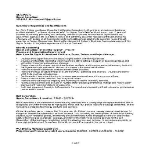 Latest CV/resume - Nick Broom | PDF