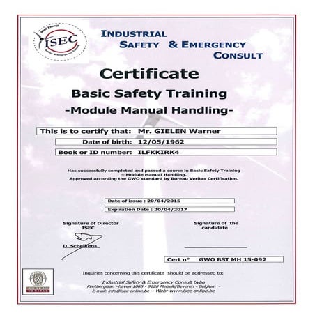 Basic Safety Training Manual Handling_WG | PDF