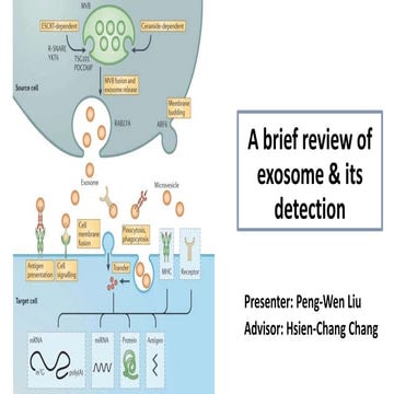 Exosomes -power point presentation | PPTX