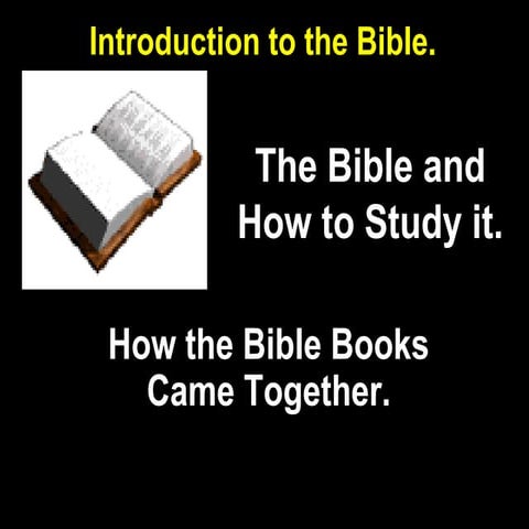 02 0 intro_to_bible | PPT