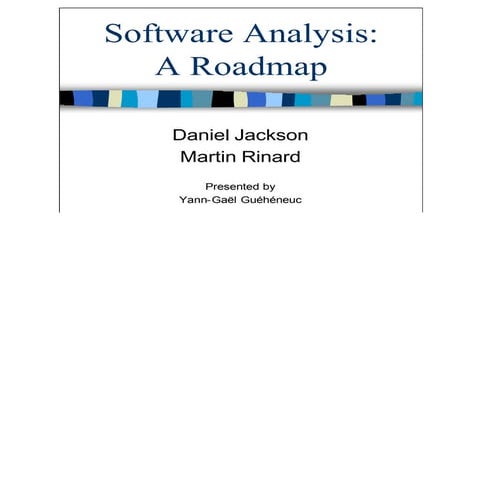 021114+sotfware+analysis,+a+roadmap.ppt