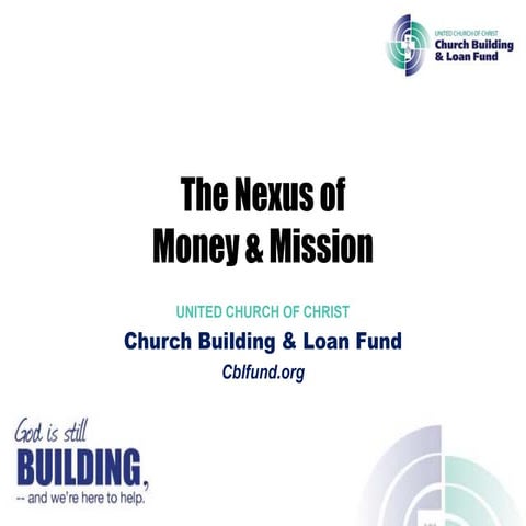 Financing Church Buildings | PPTX