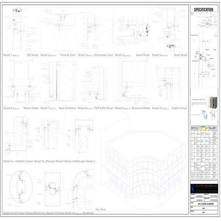 03-Working details-cladding-alpolic-by Prof Dr. Ehab Ezzat 2018 | PDF