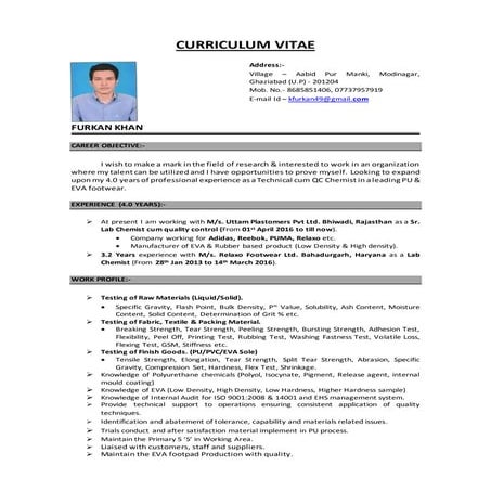 CV NISAR AHMED | DOC