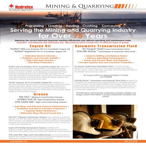 Mining & Quarrying | PDF