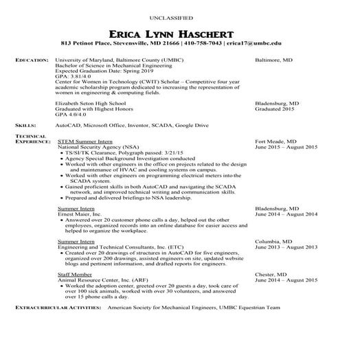 Arielle Briscoe's Resume(3) | PDF