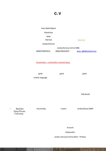BEKA CV .original | DOC