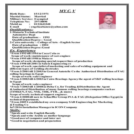 my c.v | DOCX