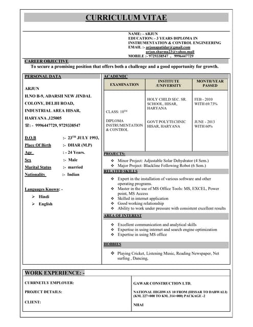 saqib cv chiller | DOC