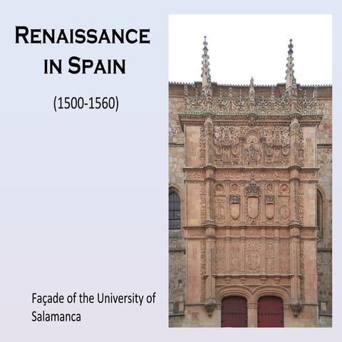 Renaissance in Spain | PPT