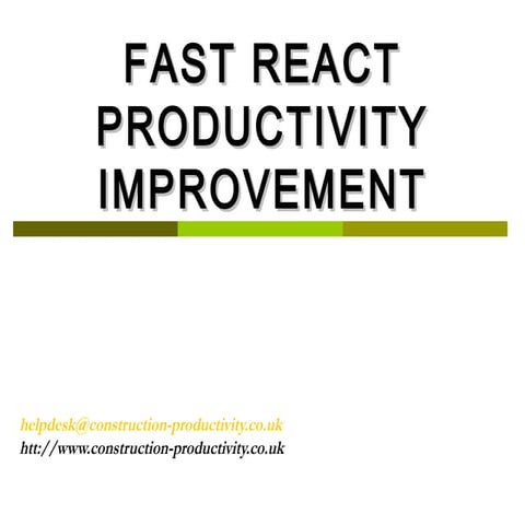026 Fast React-Productivity improvement | PPT