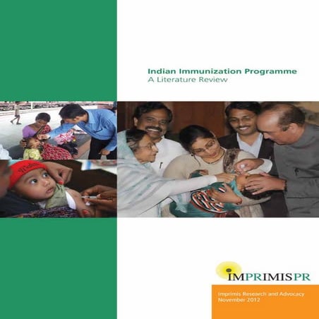 Universal immunization programme | PDF