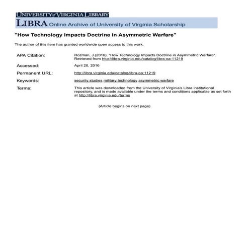 Master's Thesis | PDF