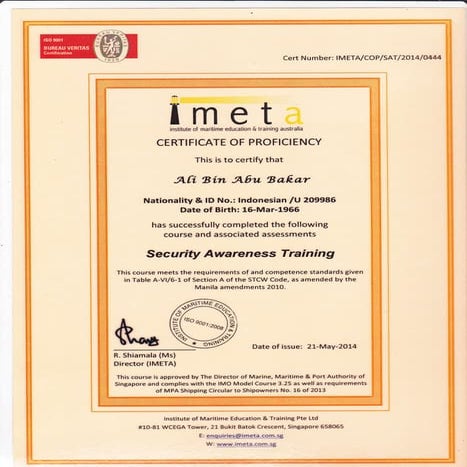 sat certificate | PDF