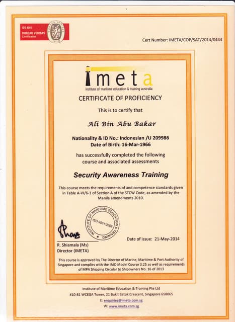 INTERNATIONAL WELDING INSPECTOR (IWI-C) | PDF | Education