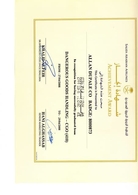 Dangerous Goods Regulations ( Acceptance ) | PDF