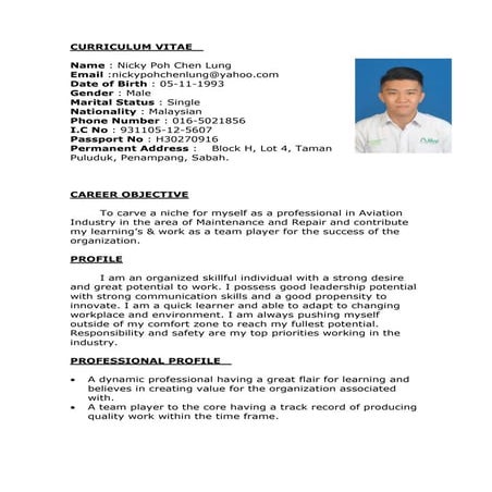 Resume (Nicky) | PDF
