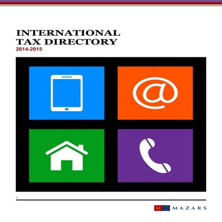 International Tax Directory 2014-2015 | PDF