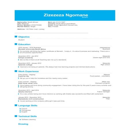 CurriculumVitae | PDF