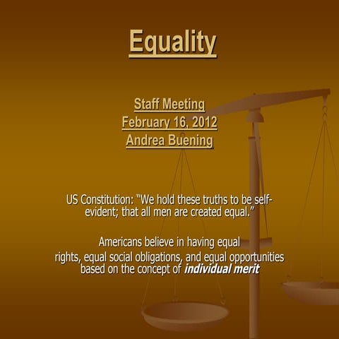 Equality | PPTX