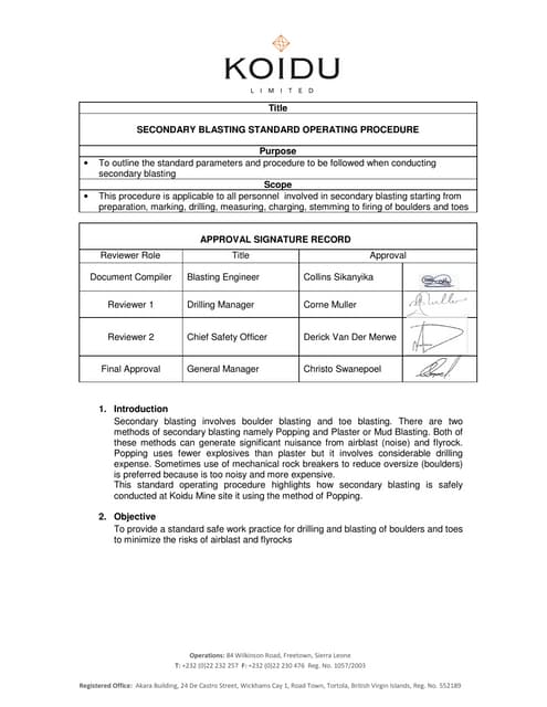 Drop raising in underground mines | PDF