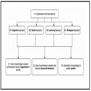Psychological approaches and assumptions | PPTX