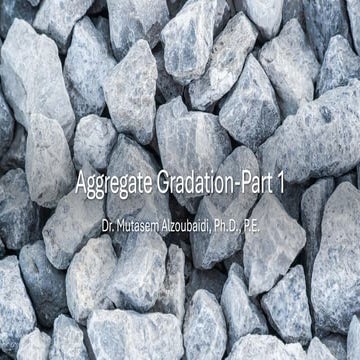 02 Aggregate Gradation p1.pdfffgfffffffffff | PPT