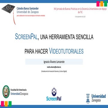 ScreenPal, una herramienta sencilla para hacer videotutoriales | PPTX