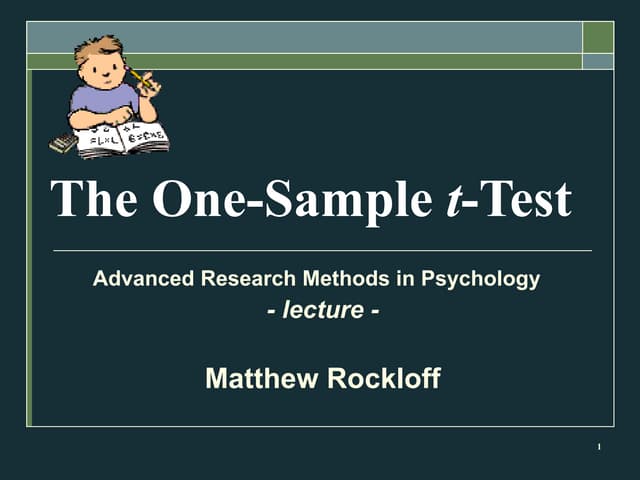 Independent Sample T Test Ppt 7642