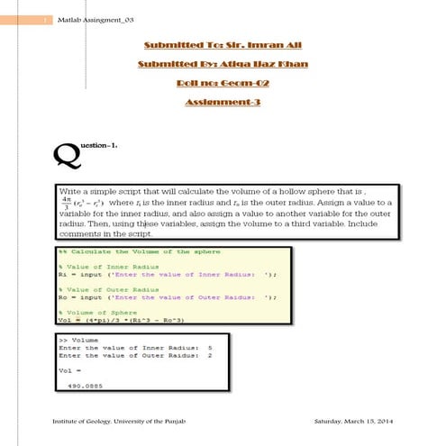 02 atiqa ijaz khan 03 | PDF | Geology | Science