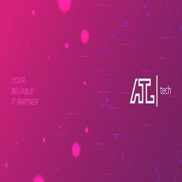ATL Tech company presentation | PDF