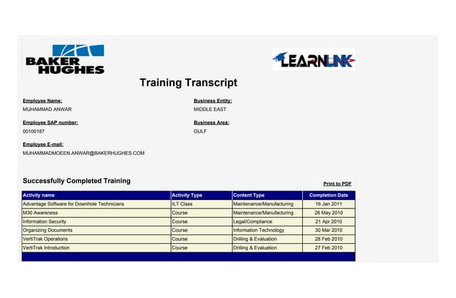 Training Cources | DOCX