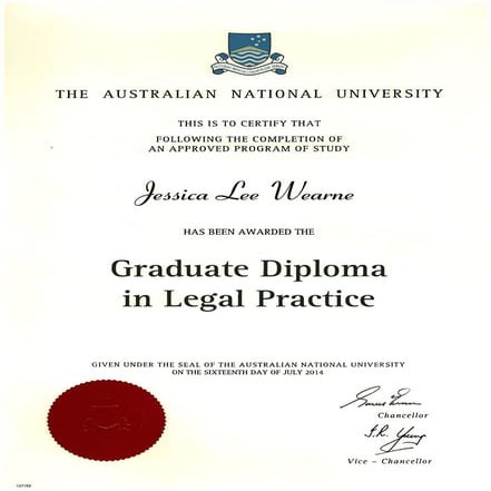 ANU Graduate Diploma Award | PDF