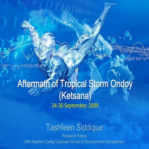Tropical Storm Ondoy-Tashfeen | PDF