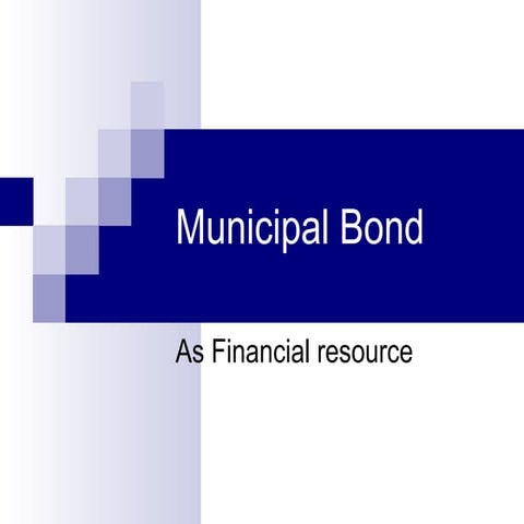 Municipal Bond | PPT