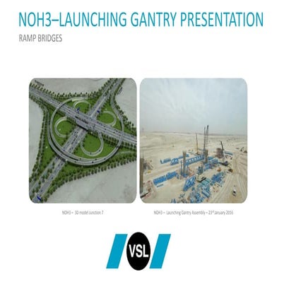 NOH3 Launching Girder Assembly and Erection VSL | PDF