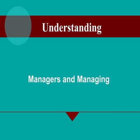 Chapter 7: Management | PPT