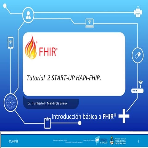 Instalación de un servidor HAPI FHIR | PPT