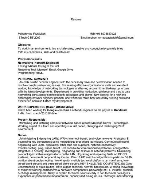 2.9 years_Infosys_Resume-1 | DOCX