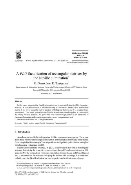 Diagonalization Of Matrices Ppt