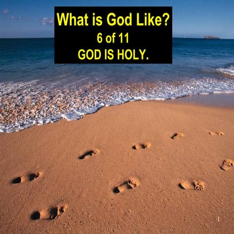 02f 0 god_is_holy | PPT