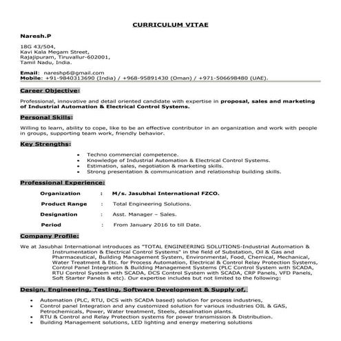 CURRICULUM VITAE CV UPDATED | PDF