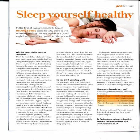 Sleep Article | PDF